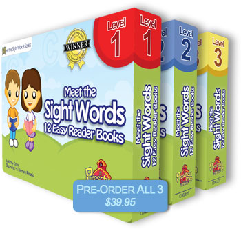 Preschool Prep Company™ | Meet the Sight Words™ Easy Reader Books