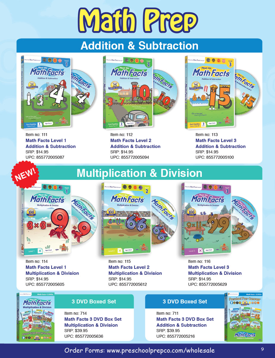 Browse the Product Catalog | Preschool Prep Company